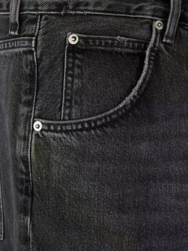 AGOLDE Buttoned Straight-leg Jeans