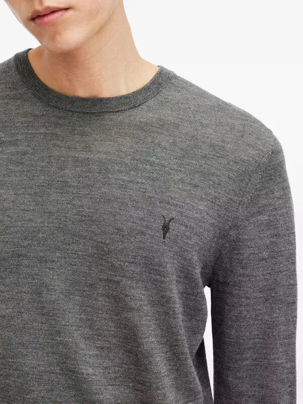 ALLSAINTS Merino Wool Jumper - Grey