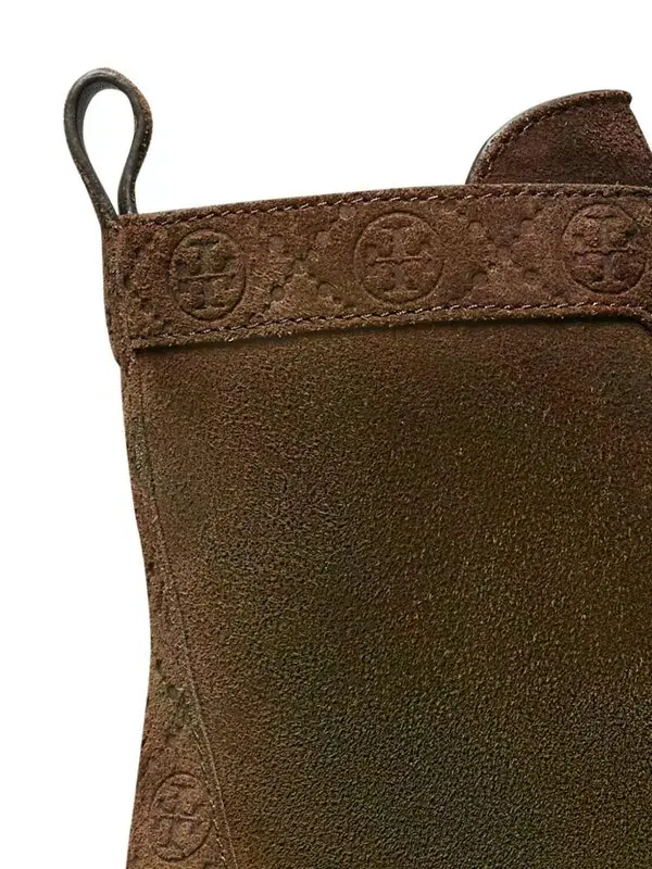 Tory Burch 65mm T-monogram Ankle Boots - Brown
