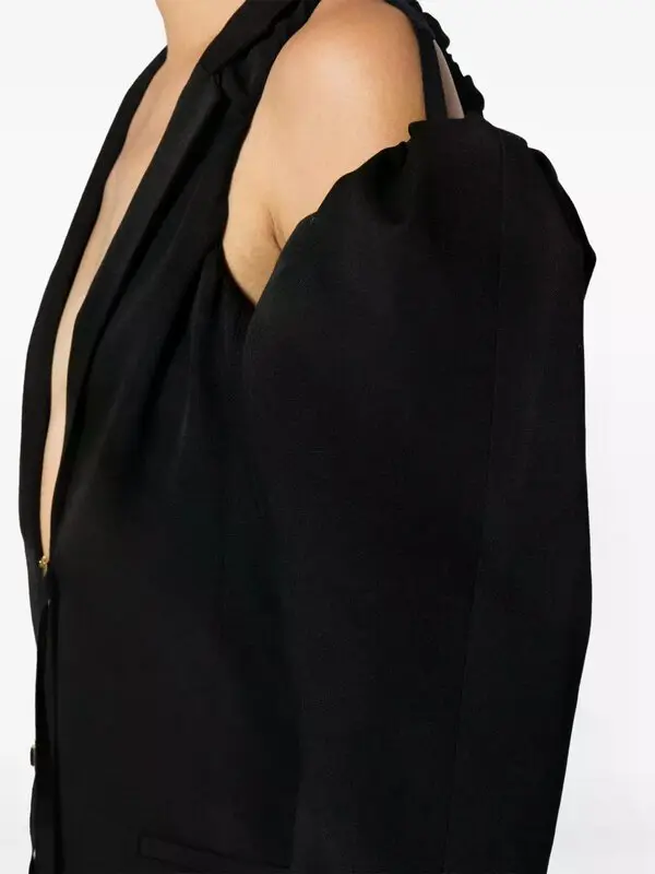 Jacquemus La Veste Galliga Wool Blazer - Black