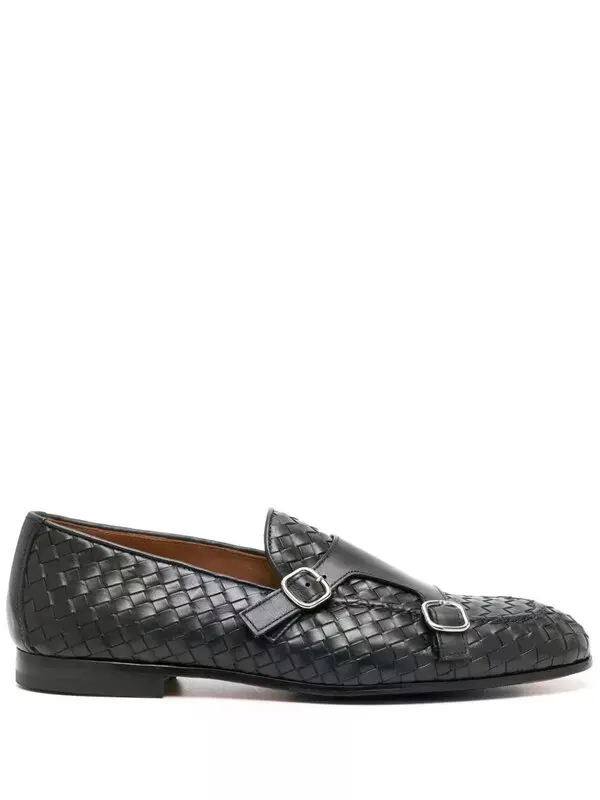 DOUCAL'S Interwoven Monk Shoes