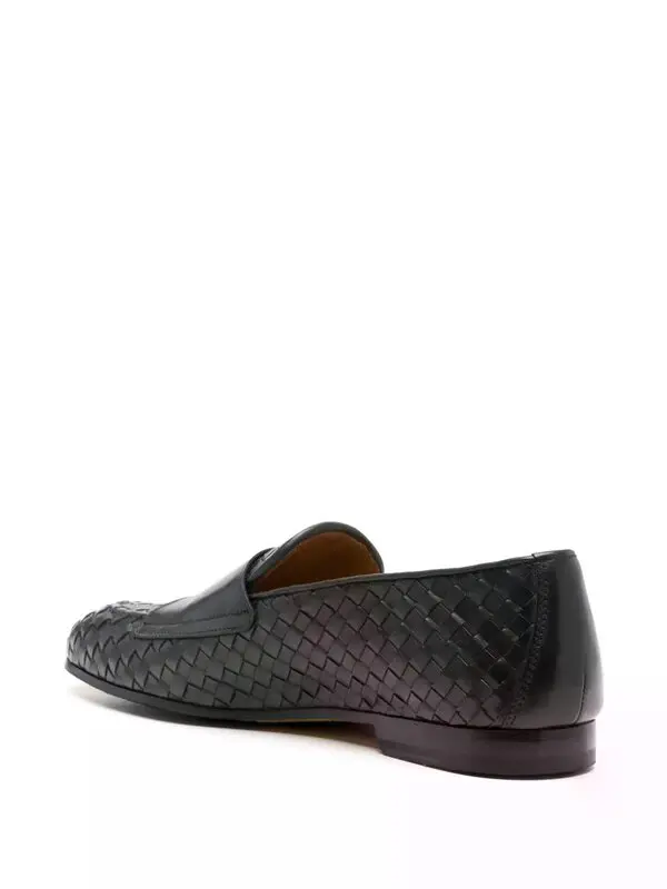 DOUCAL'S Interwoven Monk Shoes