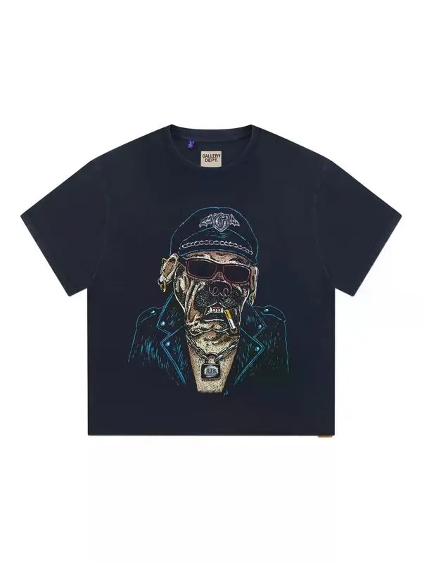 GALLERY DEPT. Oct Biker Dog T-shirt