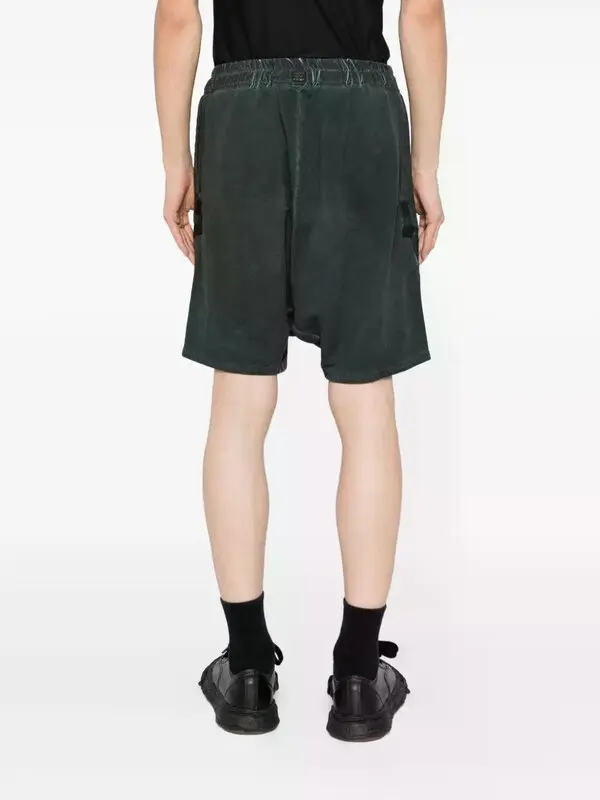 69 Elasticated-waistband Drop-crotch Shorts