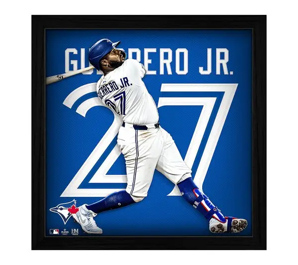 HIGHLAND MINT Vladimir Guerrero Jr. Blue Jays J Ersey Frame - One-color