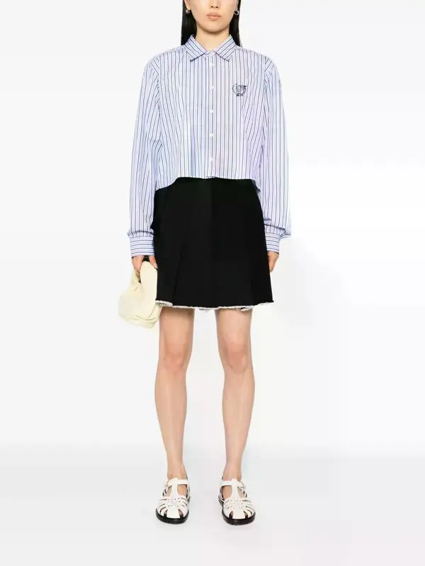 SKY HIGH FARM WORKWEAR Striped Button Down Shirt