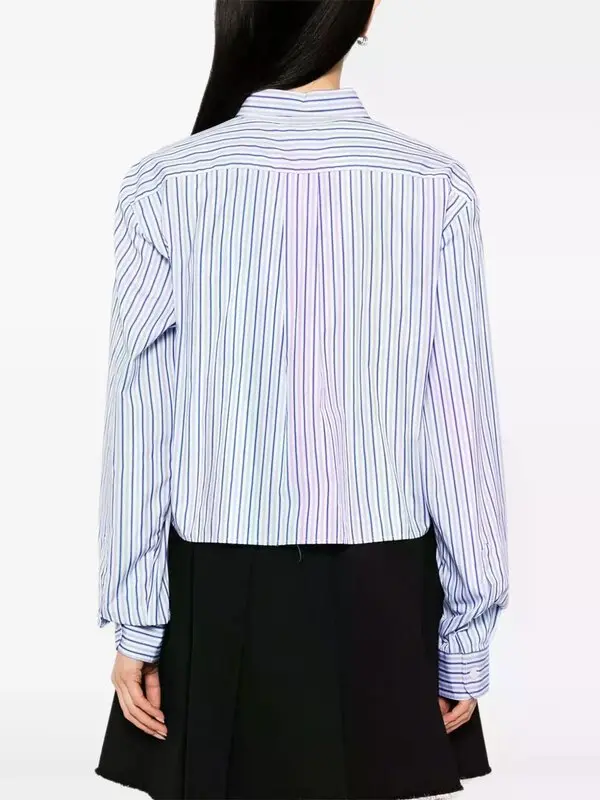 SKY HIGH FARM WORKWEAR Striped Button Down Shirt