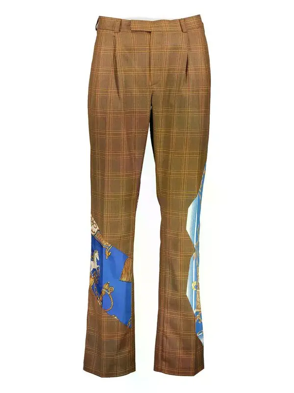 Ahluwalia Check-pattern Trousers