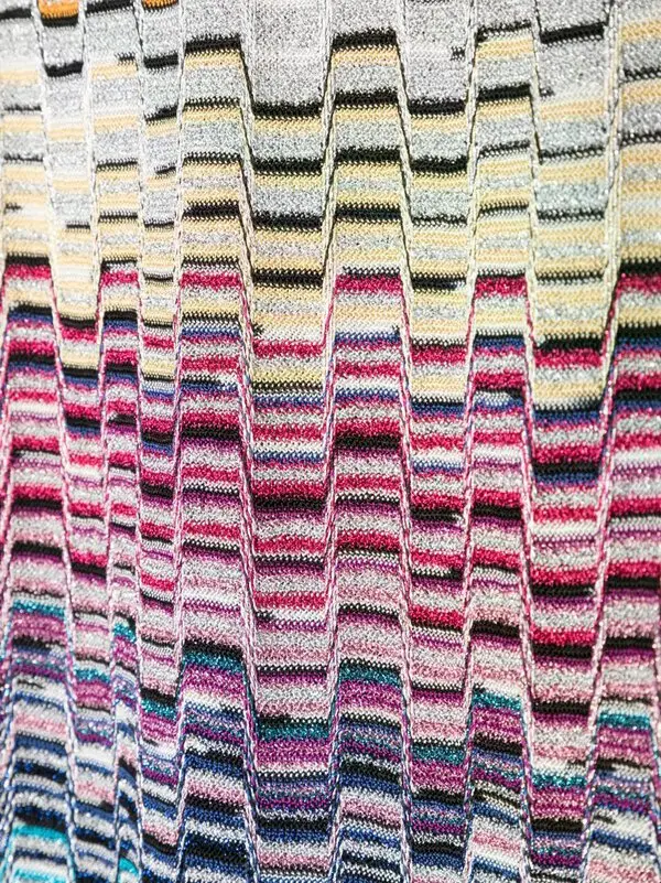 Missoni Fringed Edge Knitted Scarf