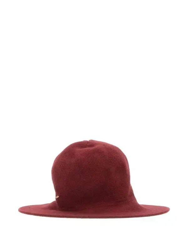 Borsalino Round-crown Wide-brim Hat