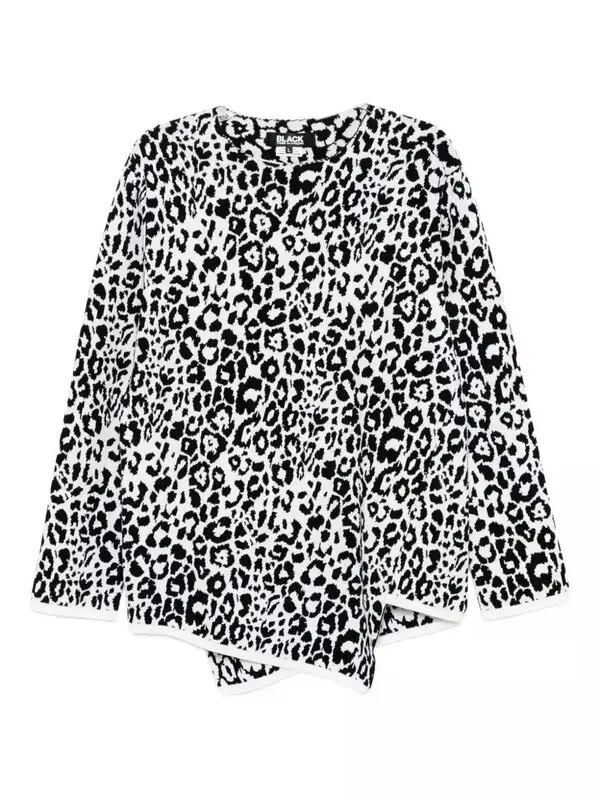 Comme Des Garçons Animal-printed Sweatshirt