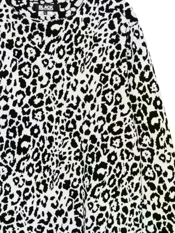 Comme Des Garçons Animal-printed Sweatshirt