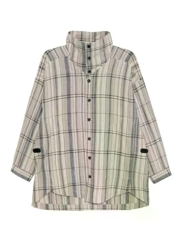 JAN JAN VAN ESSCHE Madras Checked Shirt