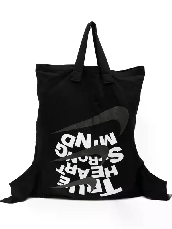 Comme Des Garçons X Nike Printed Tote Bag