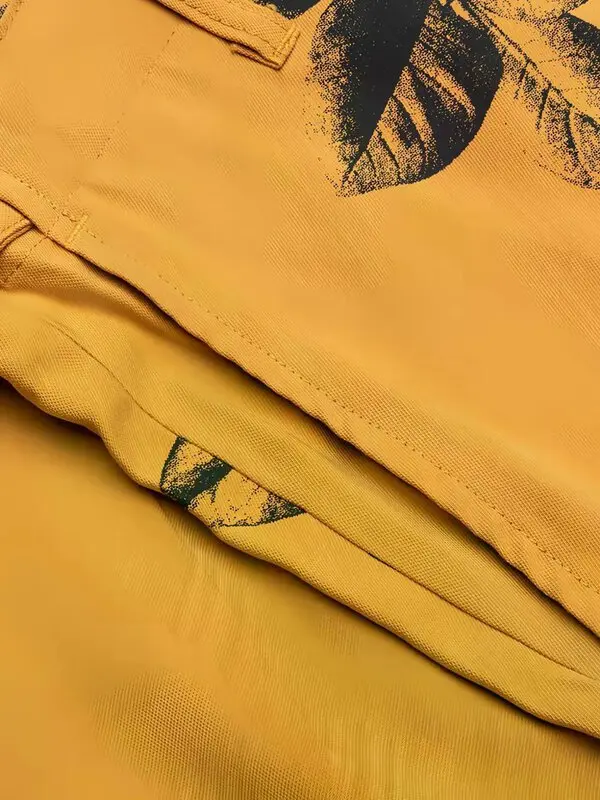 HONOR THE GIFT Floral-print Shorts - Yellow