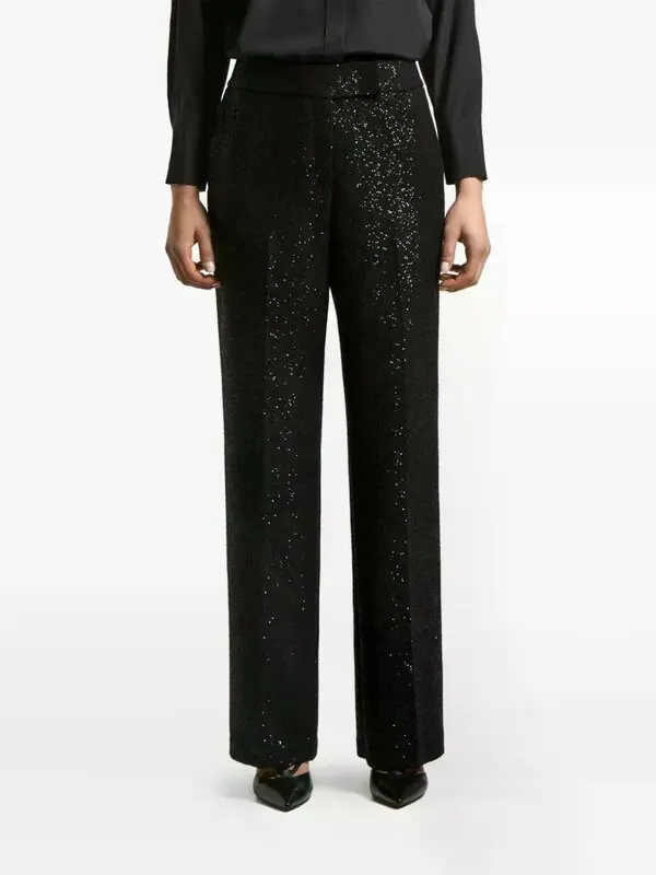 Peserico Sequin-embellished Trousers