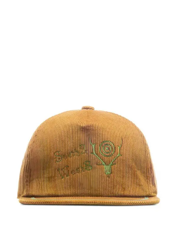 SOUTH2 WEST8 Embroidered Trucker Cap - Brown
