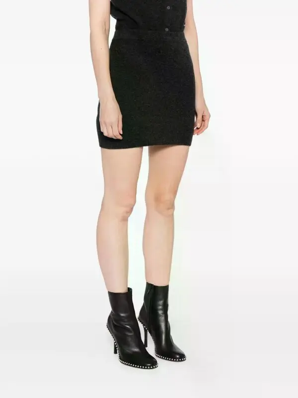 Alexander Wang Mini Skirt - Grey