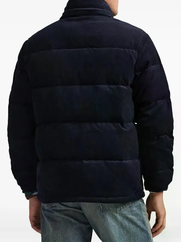 Polo Ralph Lauren Corduroy Quilted Bomber Jacket - Blue