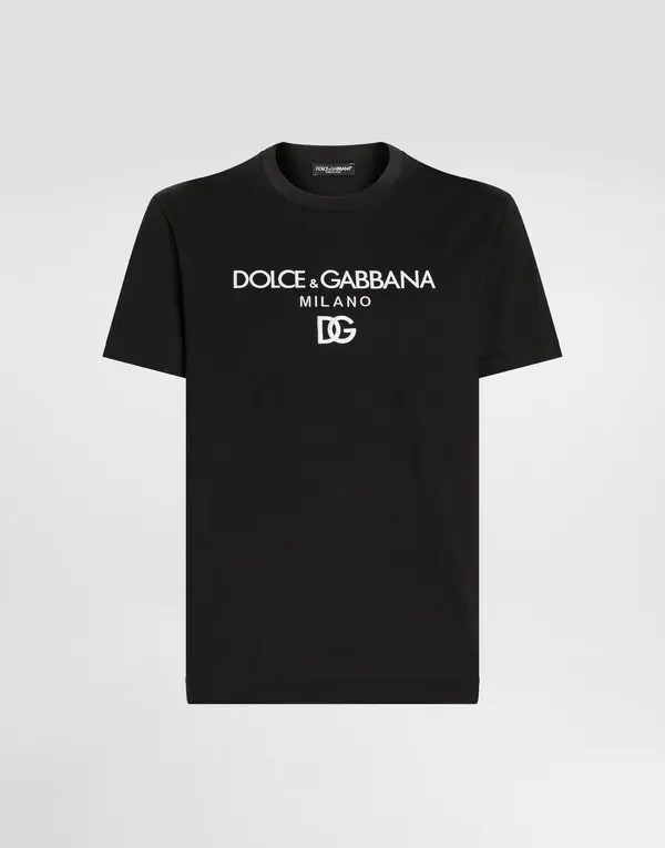 Dolce & Gabbana T-shirt M/corta Giro - Black