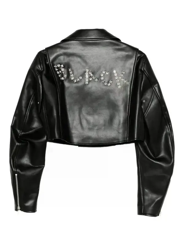 BLACK COMME DES GARÇONS Zip-up Biker Jacket