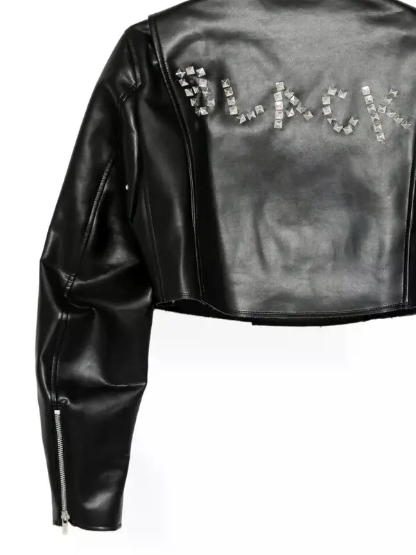 BLACK COMME DES GARÇONS Zip-up Biker Jacket