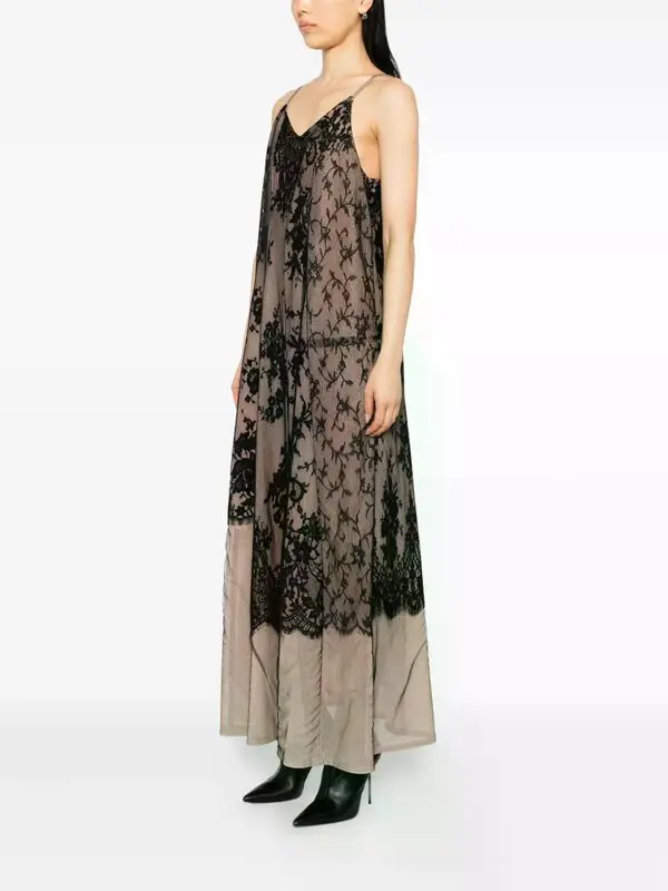 QUETSCHE Floral-cut Lace Dress