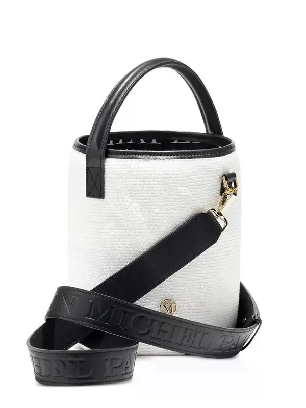 MAISON MICHEL Sharon Hemp Bucket Bag