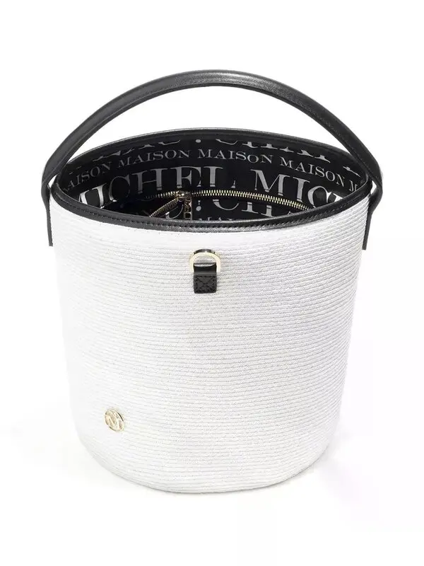 MAISON MICHEL Sharon Hemp Bucket Bag