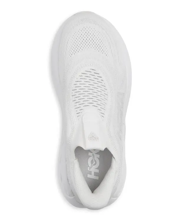 HOKA Skyward Slip On Sneakers - White/white