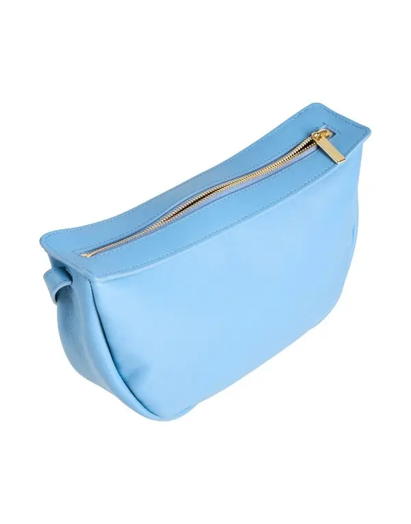 MANSUR GAVRIEL Leather Moon Cross-body Bag - Blue