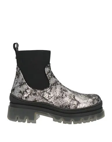 MANILA GRACE Leather Ankle Boots