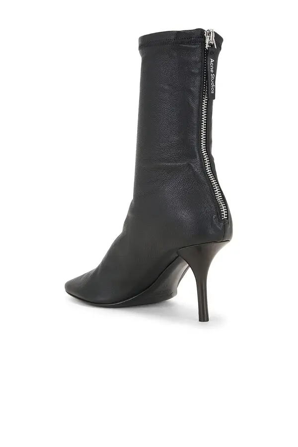 Acne Studios Back Ankle Boot - Black