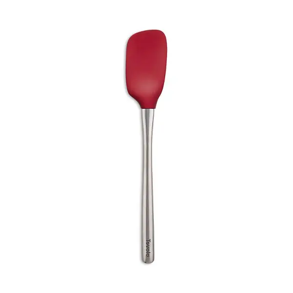 TOVOLO Flex Core Stainless Steel Handled Spoonula - Cayenne