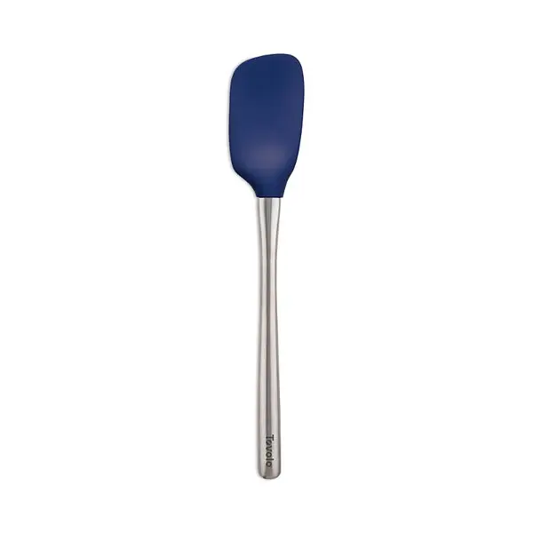 TOVOLO Flex Core Stainless Steel Handled Spoonula - Deep Indigo