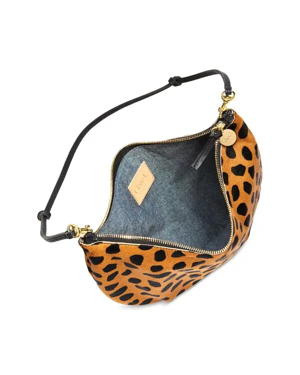 Clare V. Lune Calf Hair Shoulder Bag