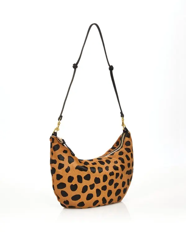 Clare V. Lune Calf Hair Shoulder Bag