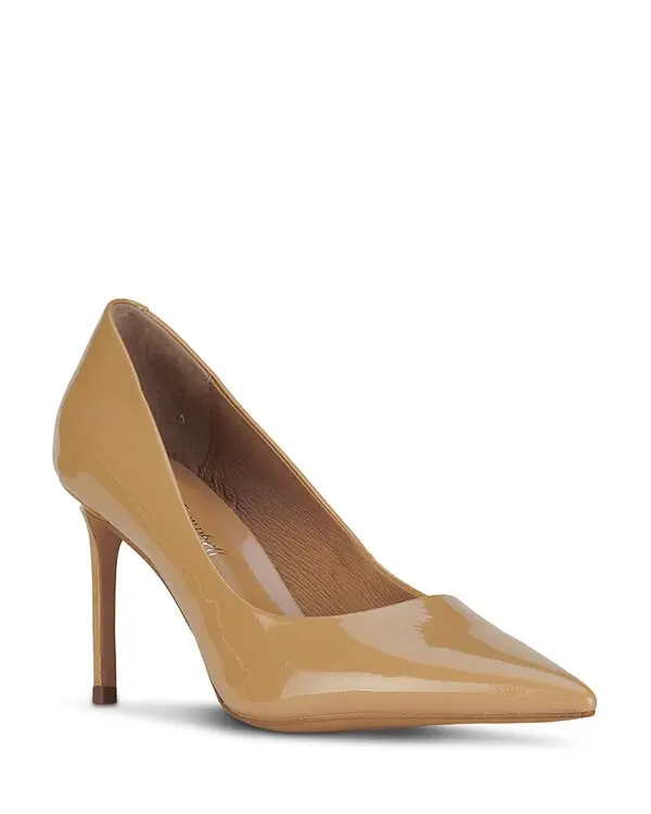 Jeffrey Campbell Nikia-3 Pointed-toe Pumps - Natural Patent