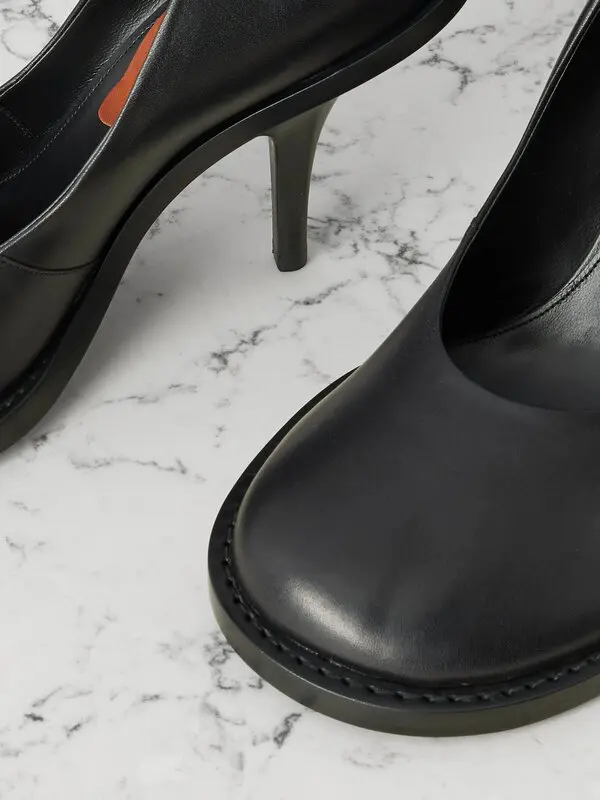 Dries Van Noten Leather Pumps