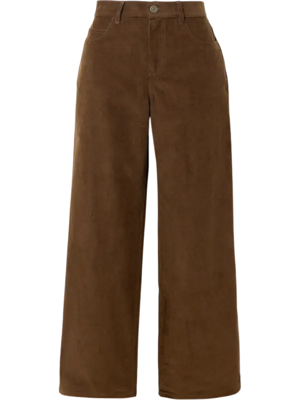Le Kasha Vicence Cotton-corduroy Wide-leg Pants