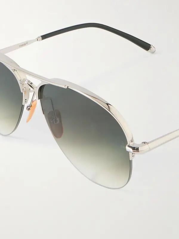 JACQUES MARIE MAGE Amelia Aviator-style Sunglasses