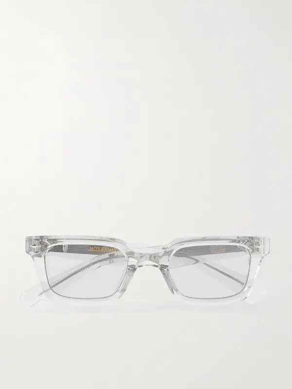 JACQUES MARIE MAGE Casablanca D-frame Sunglasses - White