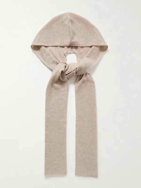 THE ELDER STATESMAN Cashmere Scarf - Neutrals