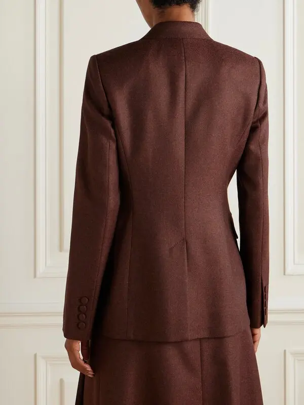 Gabriela Hearst Louisa Wool And Cashmere-blend Blazer