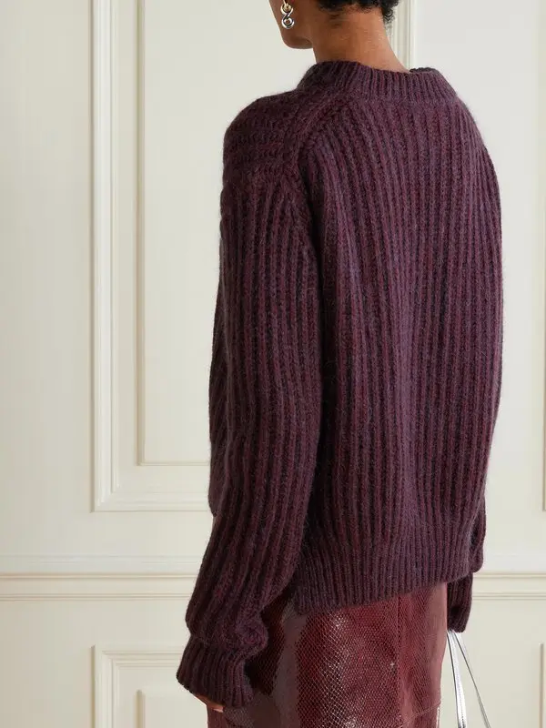 Sasuphi Ribbed Wool-blend Sweater