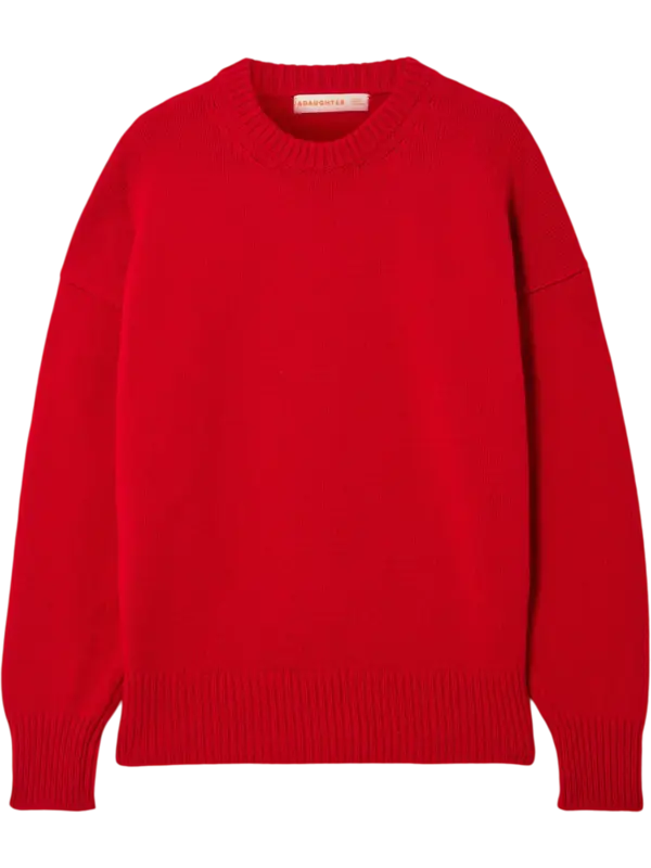 Daughter Balla Wool Sweater - Red