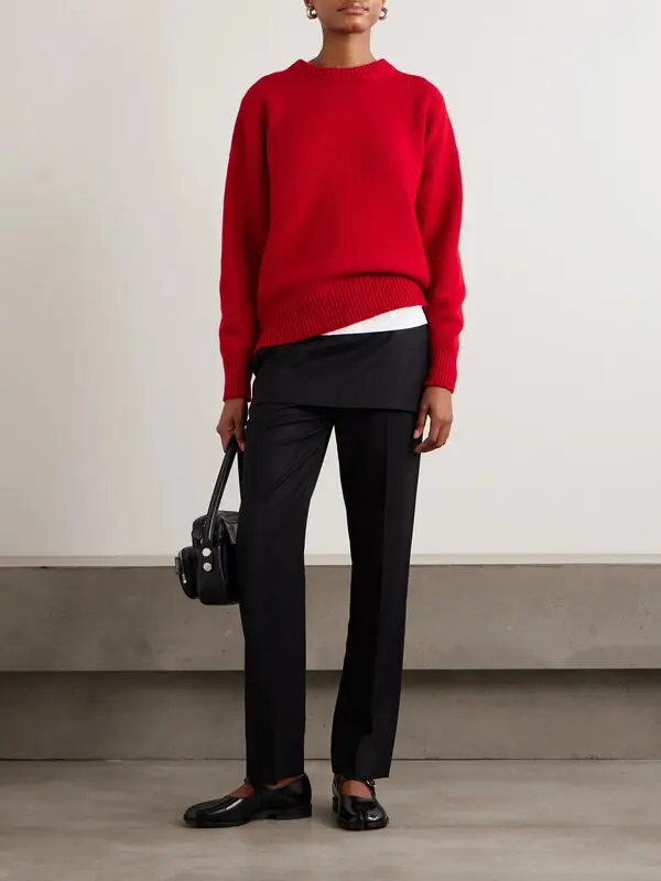 Daughter Balla Wool Sweater - Red