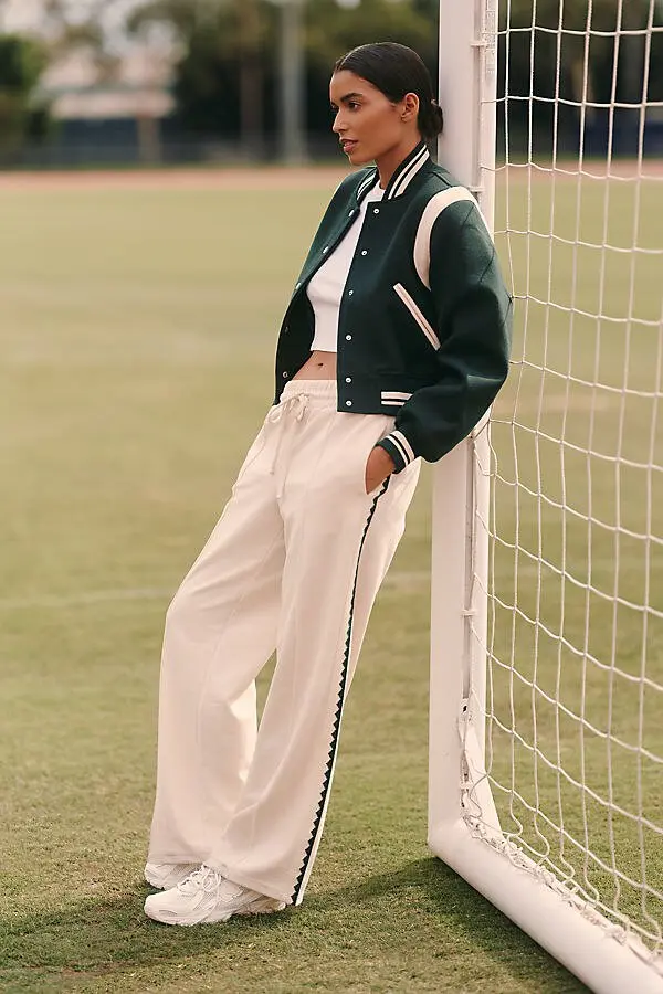 DAILY PRACTICE BY ANTHROPOLOGIE Barrel Track Pants