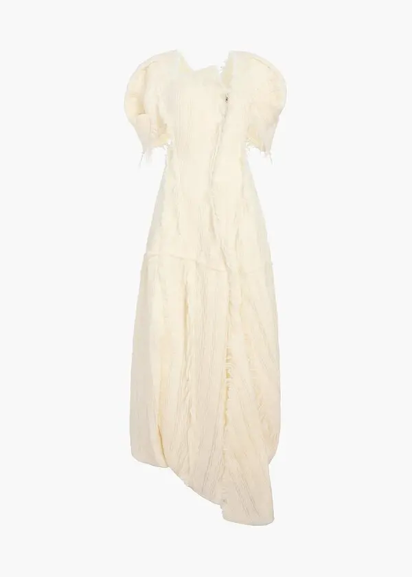 Khaite Quintin Dress - Ivory