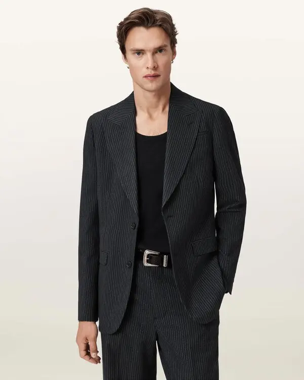 ALLSAINTS Renegade Single Breasted Blazer - Black